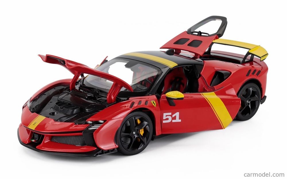 FERRARI SF90 XX #51 24h LE MANS WINNER LIVERY 1:18 NEU/OVP (Neu und ...