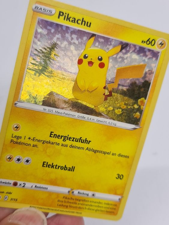Pikachu 7/15 Mc Donalds deutsch | Kaufen auf Ricardo