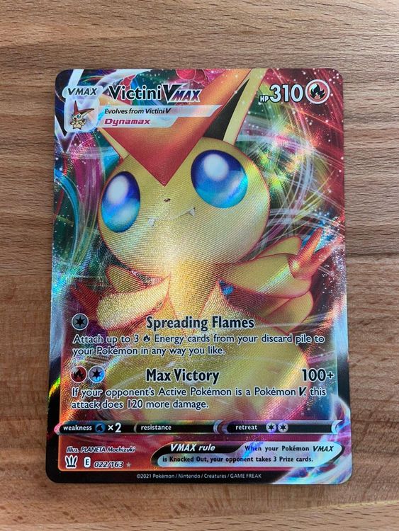 Pokemon Victini Vmax 022/163 EN | Kaufen auf Ricardo