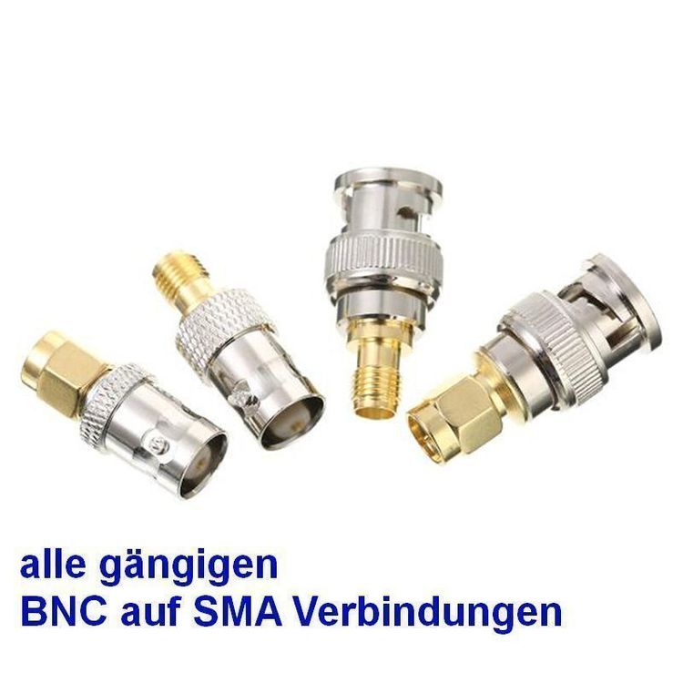 BNC SMA Adapter Set - 4 Stück SMA/BNC Adapter (Neu und originalverpackt ...