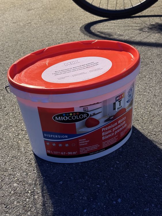 Miocolor Premium White Interior Paint 10L (Neu und originalverpackt) in ...