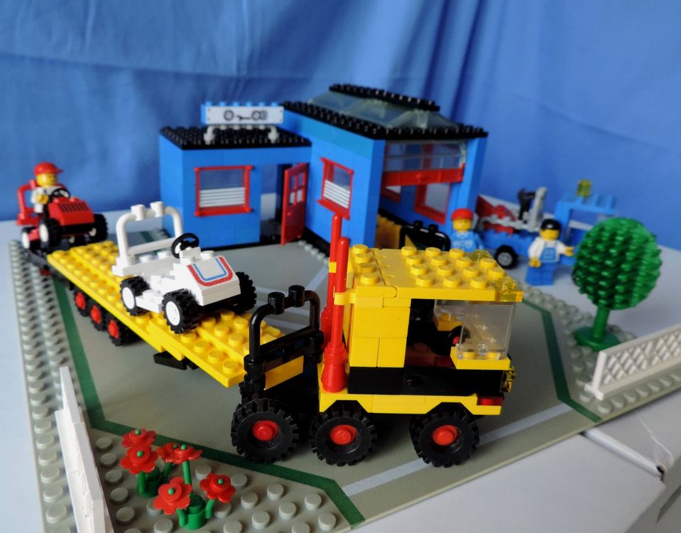 Garage, Set 1966 (1985) + Auto, Set 6656 (1985) (Gebraucht) in Burgdorf ...