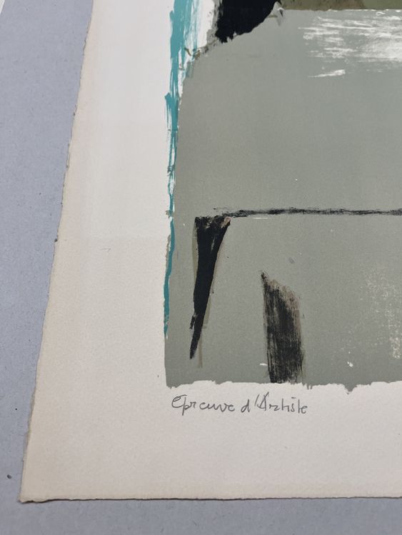 aus Grafiksammlung Lithografie von Henry Wabel 1970 (Gebraucht) in ...