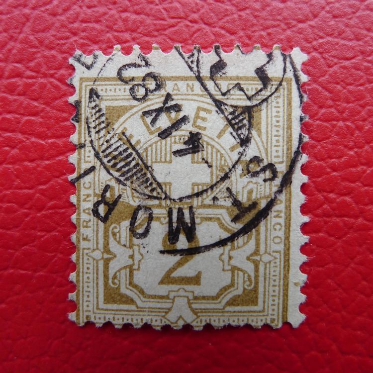 1882: Nr.53 von ST.MORITZ, sauber +signiert, Kat: 520.-+ (Gebraucht) in ...