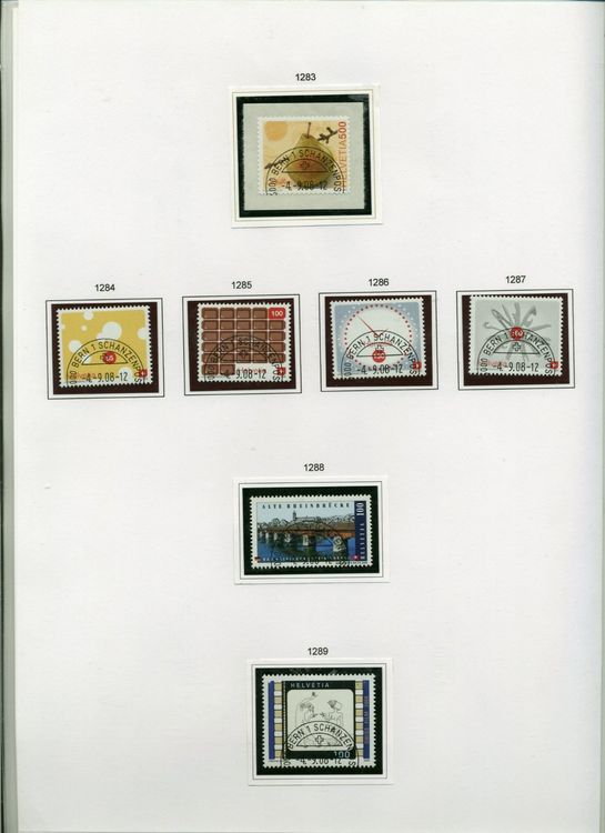 7 AUSGABEN 2008 ET BERN - FR. 54.50 - LUXUS | Kaufen auf Ricardo