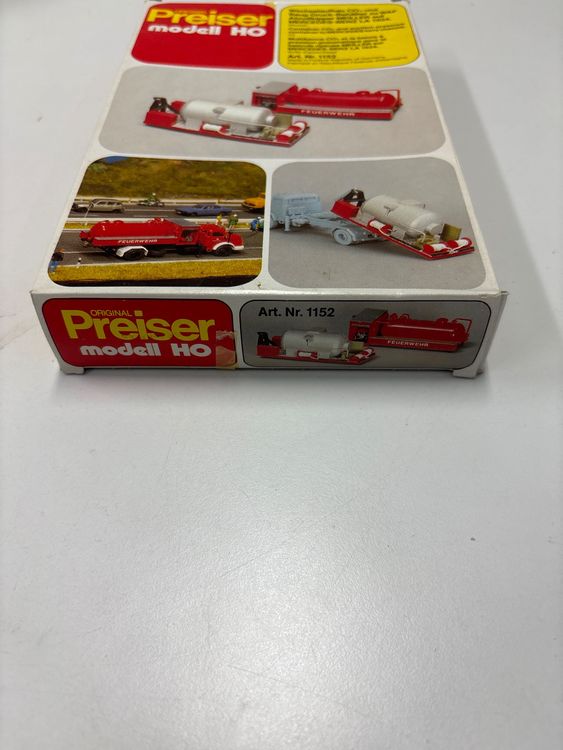 Original Preiser modell HO, Wechselaufbau CO2 (Gebraucht) in Bern für ...