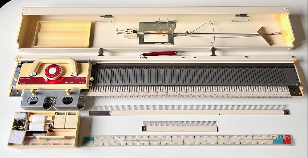 Strickmaschine Brother KH-230 Grobstricker 9mm | Kaufen auf Ricardo