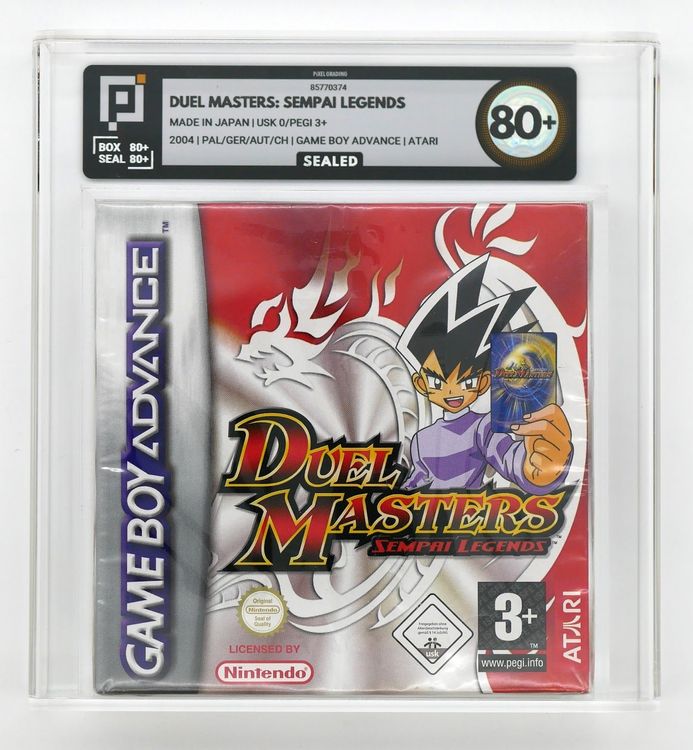 Sealed Duel Masters PAL Gameboy Advance Pixel Grading 80+ (Neu und ...
