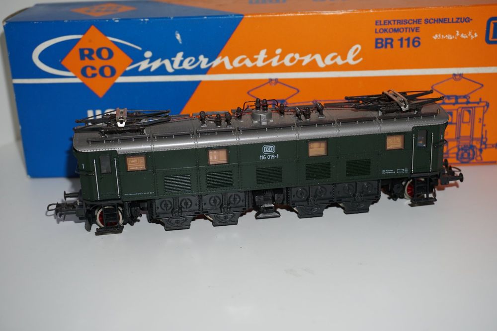 Roco 4143 - DB BR 116 Elektrolok grün H0/DC | Kaufen auf Ricardo
