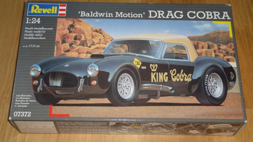 Revell Baldwin Motion Drag Cobra 1:24 (Neu und originalverpackt) in ...