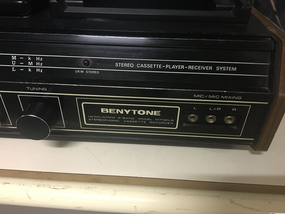 Benytone Stereoanlage 70er (Gebraucht) in für CHF 2 – nur Abholung auf ...