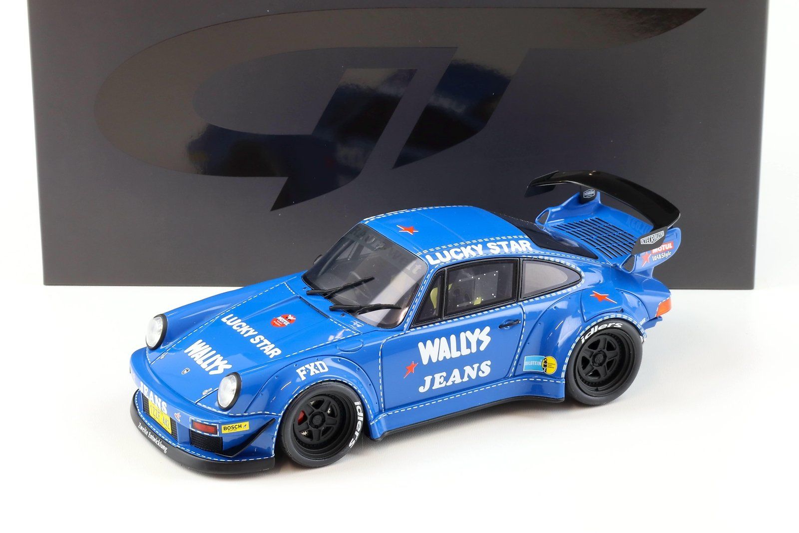 Porsche 911 RWB Bodykit Osho blau/weiß Limited 1/18 NEU ltd. (Neu und ...