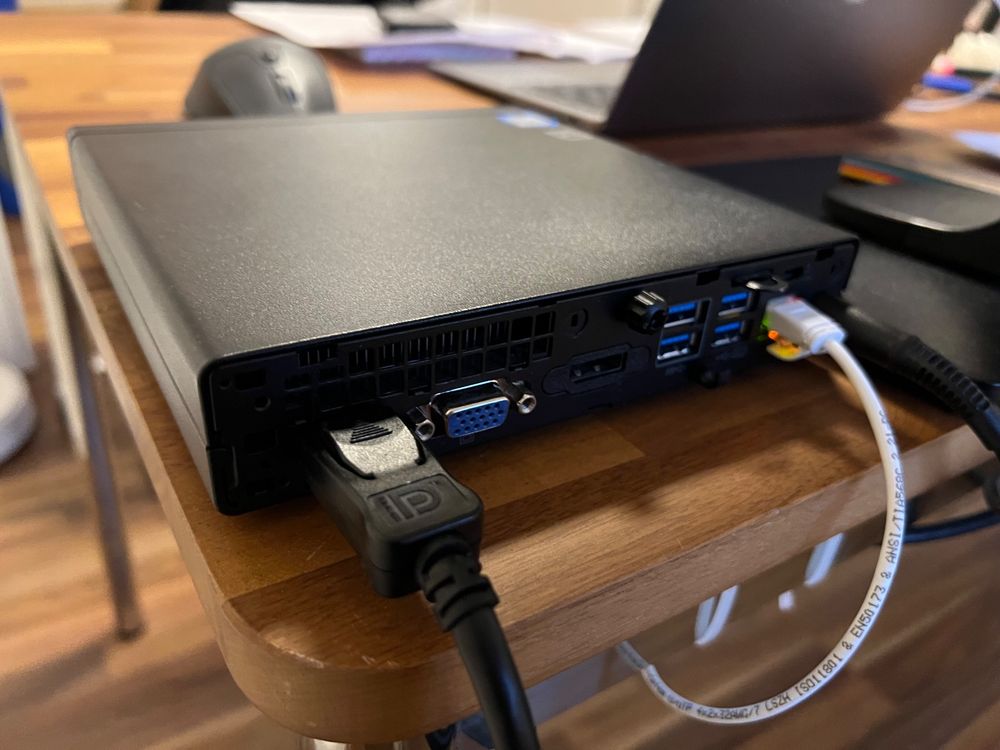 HP ProDesk Mini 16GB NAS mit NVME und 5TB Speicher (Gebraucht) in ...