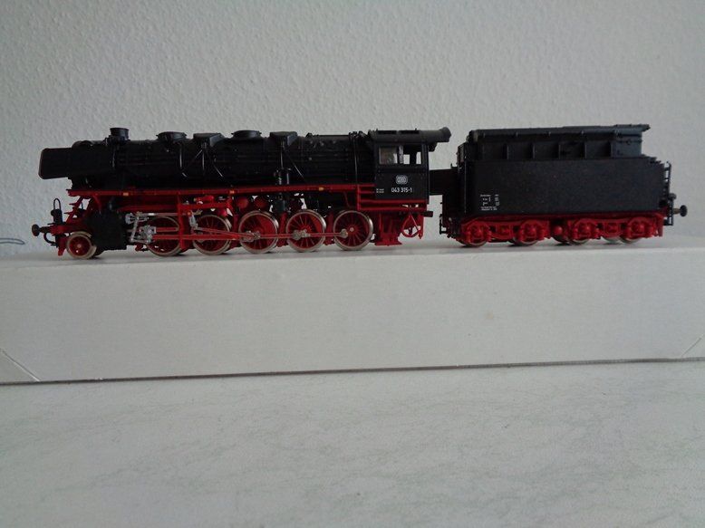 Roco 04126 A Dampflokomotive DB BR 43 schwarz HO DC analog (Gebraucht ...