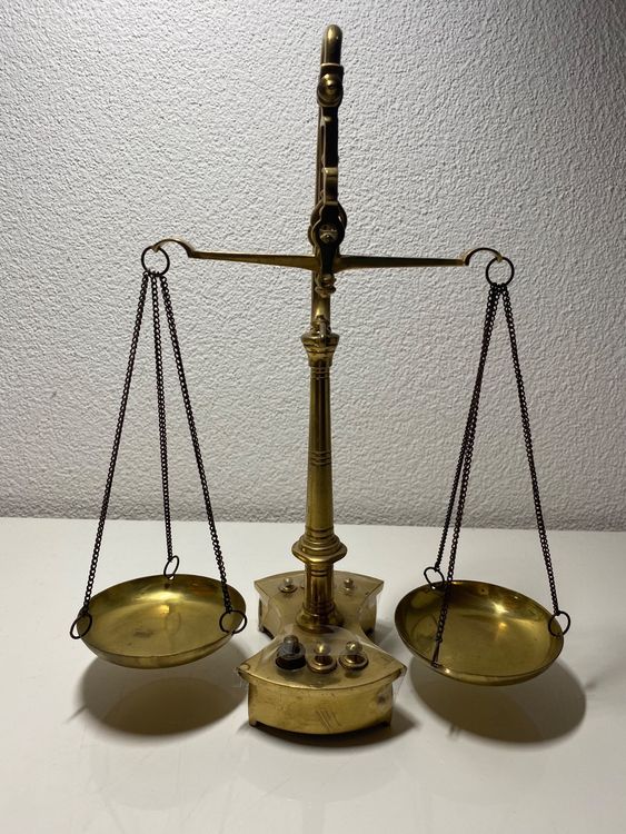 Waage, Antik, Messing (Gebraucht) in Lugnorre für CHF 45 – mit ...