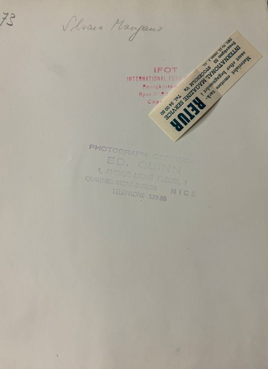 Vintage Edward Quinn, Silvana Mangano,Schauspielerin,Italien | Comprare ...