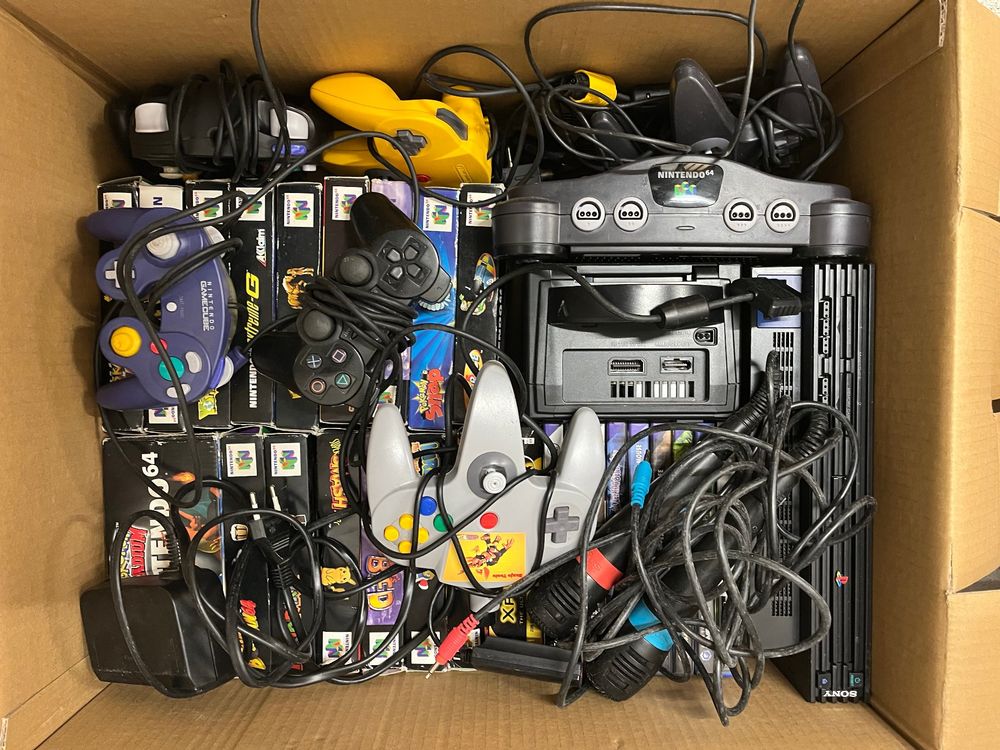 Gamecube Nintendo 64 PS2 + 8 | 16 | 1 Spiele + Zubehör (Gebraucht) in ...