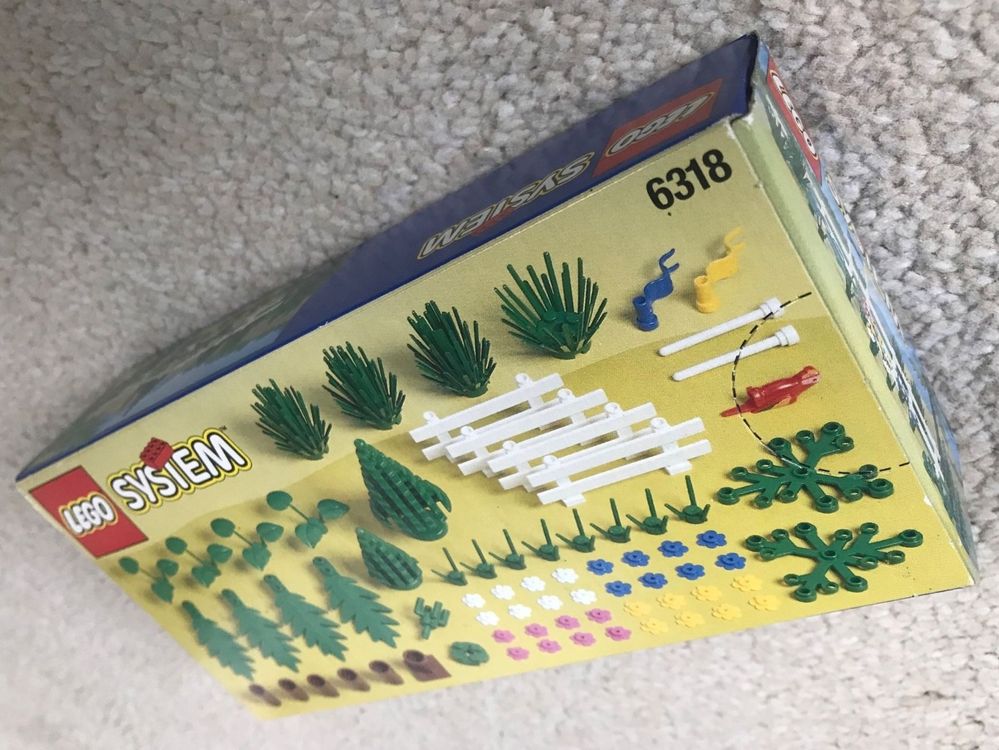 LEGO System 6318: Bäume, Blumen und Zäune / NEU (Neu und ...