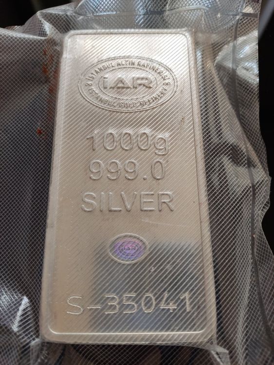 Sliver Lingot 1 kg IAR 999 (Gebraucht) in Clarens für CHF 750 – mit ...