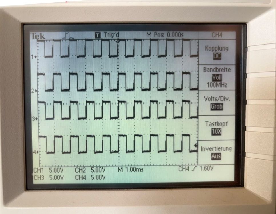 Tektronix Oszilloskop TDS 224 4-Kanal DSO mit IEE488 etc. (Gebraucht ...