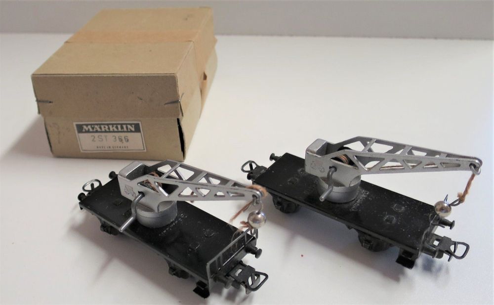 Märklin 366 - Doppelpackung Kranwagen | Kaufen auf Ricardo