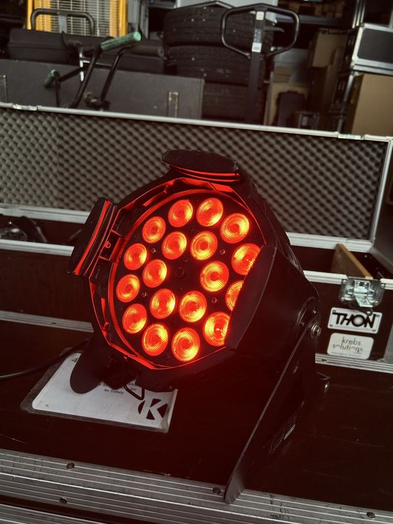 Ignition LED Studio Par 18x4W 6Stk. mit Cases (Gebraucht) in Bern für CHF 2 – nur Abholung auf ...