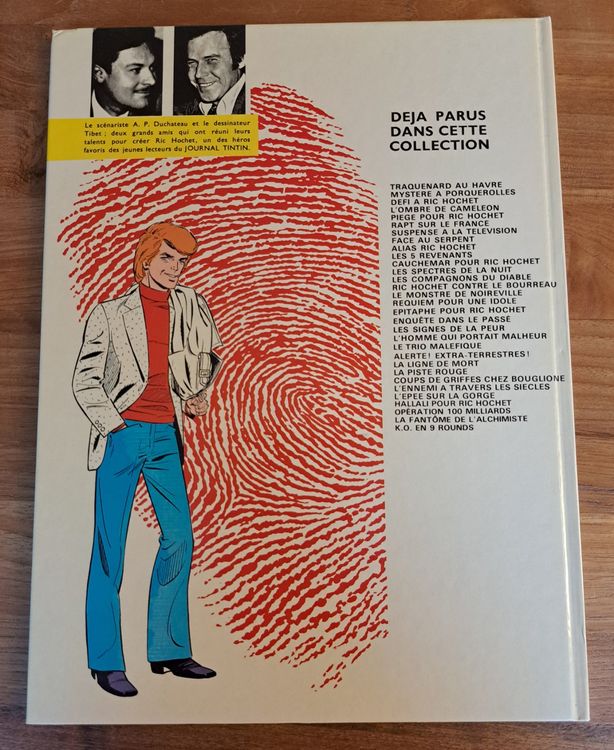 Ric Hochet Tome 15 Le monstre de Noireville (D'occasion) à Biel/Bienne ...