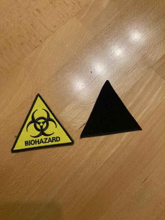 Biohazard mit Klettverschluss Patch Aufnäher Metal Rock Band | Kaufen ...
