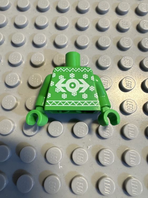 Lego Minifigur Torso City Eisenbahn Christmas Special (Neu (gemäss ...