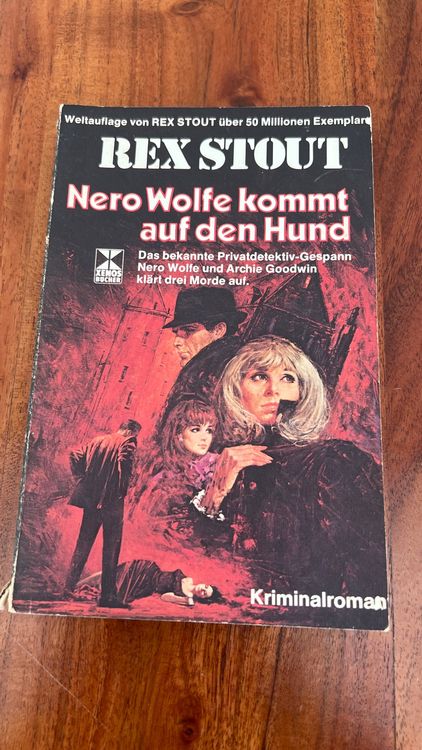 REX STOUT- Nero Wolfe kommt auf den Hund,Klassiker!1976 (Gebraucht) in ...