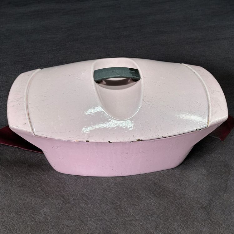 LE CREUSET N 35 Raymond Loewy Cocotte en fonte émaillée rose | Kaufen ...