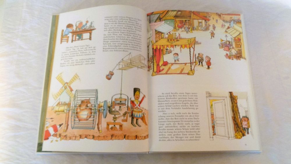 Serafin und seine Wundermaschine / Bilderbuch Philippe Fix (Gebraucht ...