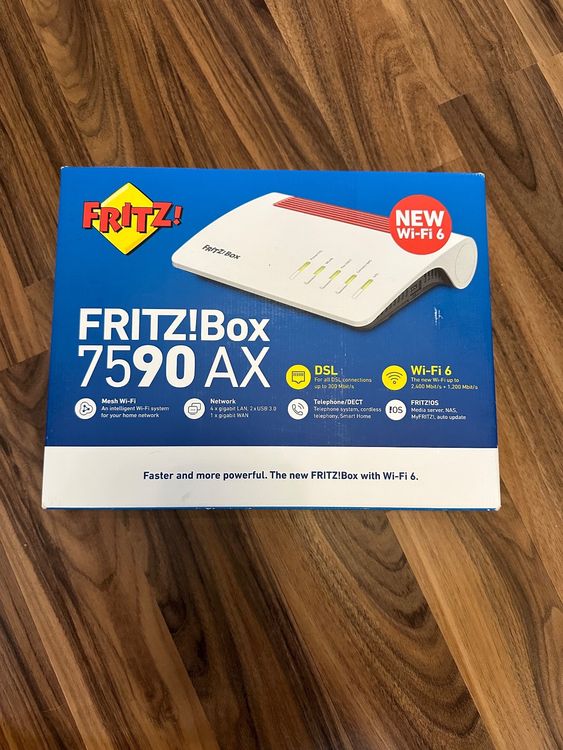 AVM Fritz!Box 7590 AX (Neu und originalverpackt) in horgen für CHF 159 ...