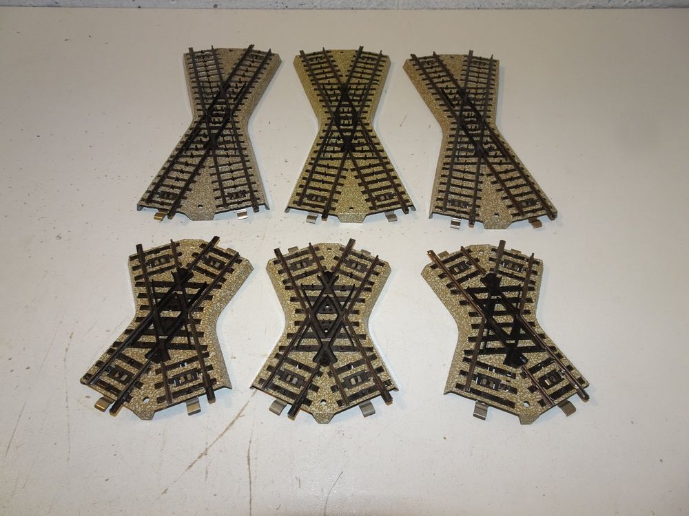 6 Märklin M-Gleis Schienen Kreuz HO 5211 5114 | Kaufen auf Ricardo