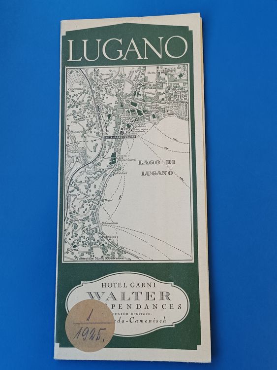 Alter Prospekt / Lugano - Hotel Garni Walter Et Dependances | Kaufen auf Ricardo