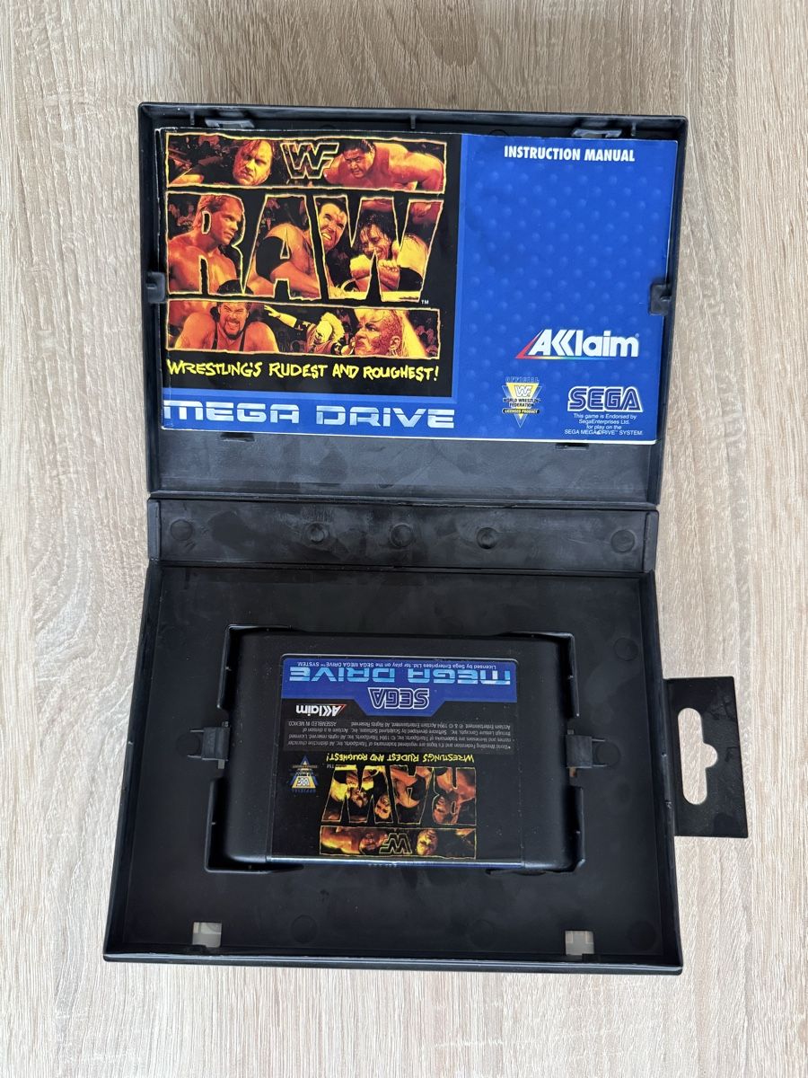 WWF Raw (Mega Drive) - Wrestling-Klassiker für Sammler! (Gebraucht) in ...