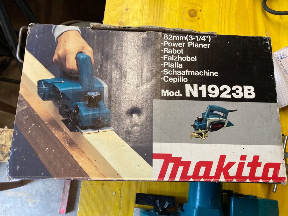 Makita Handhobel Mod. Nr. N1923B | Kaufen auf Ricardo