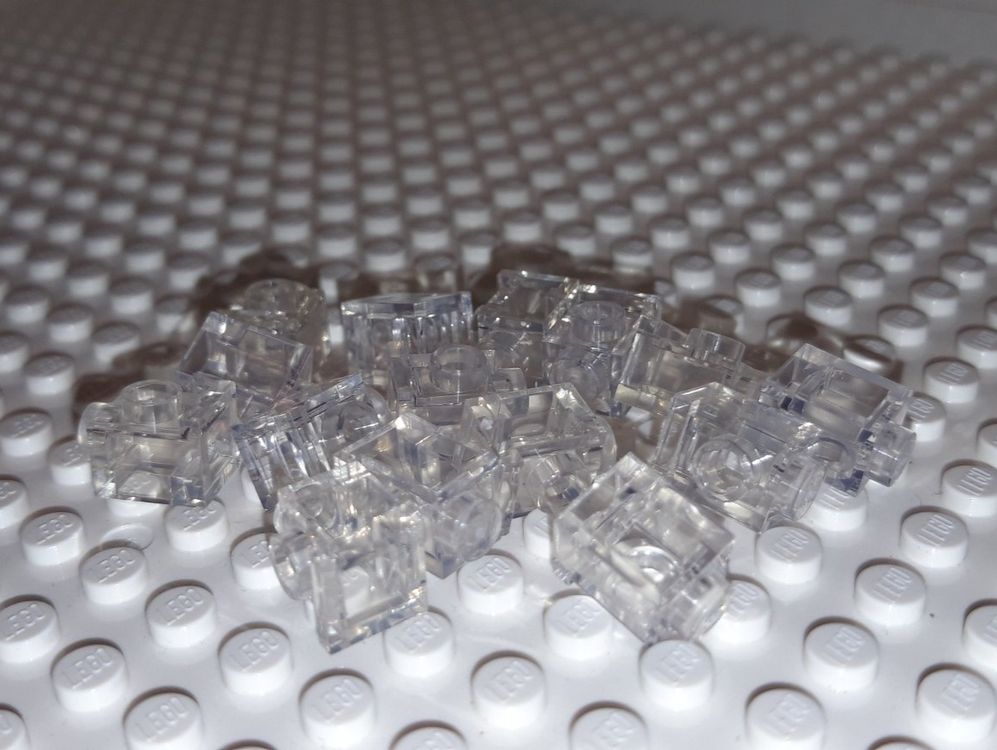 Lego 15 Stk. Angular Brick 1x1 (trans-clear) (Neu (gemäss Beschreibung ...