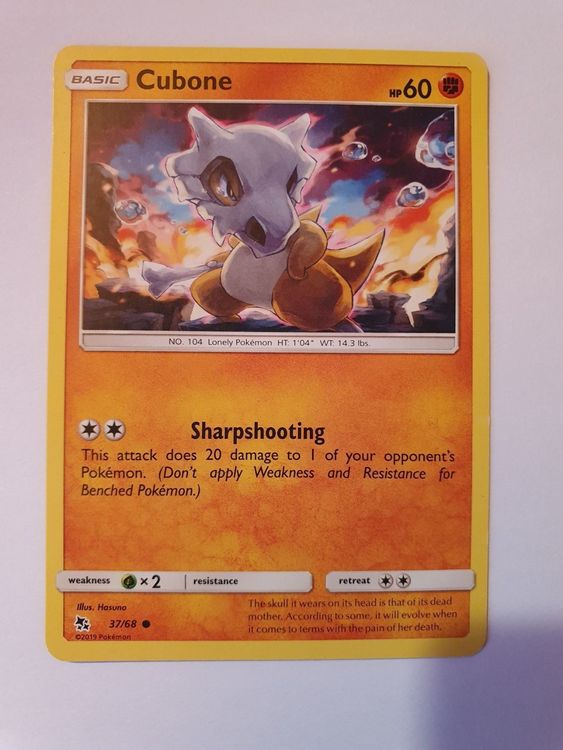Pokémon Cubone 2019 TCG Card (Gebraucht) in Oberdorf BL für CHF 1 – mit ...