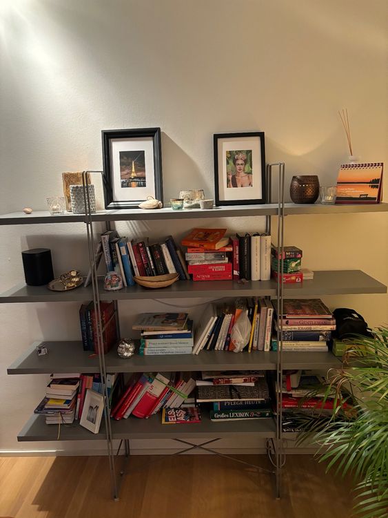 Regal, grau ENETRY Ikea (Gebraucht) in Basel für CHF 226 – nur Abholung ...