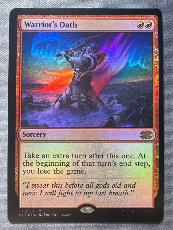 Warrior’s Oath FOIL 130/331 Double Masters 2022 | Kaufen auf Ricardo