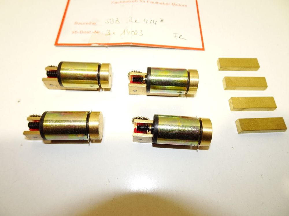 4 sb Modellbau Motoren Motor SBB Re 4/4 Art. 14023 (Gebraucht) in ...