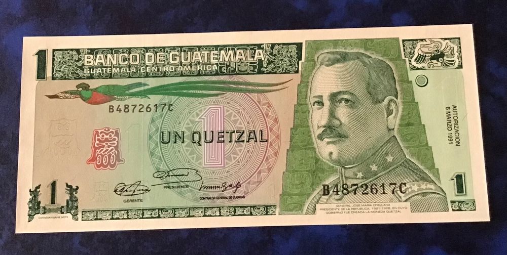 Guatemala 1 Quetzal (Neu (gemäss Beschreibung)) in Urtenen-Schönbühl ...