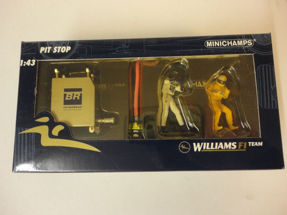 Minichamps Williams F1 Team Pit Stop 1:43 (Neu und originalverpackt) in ...
