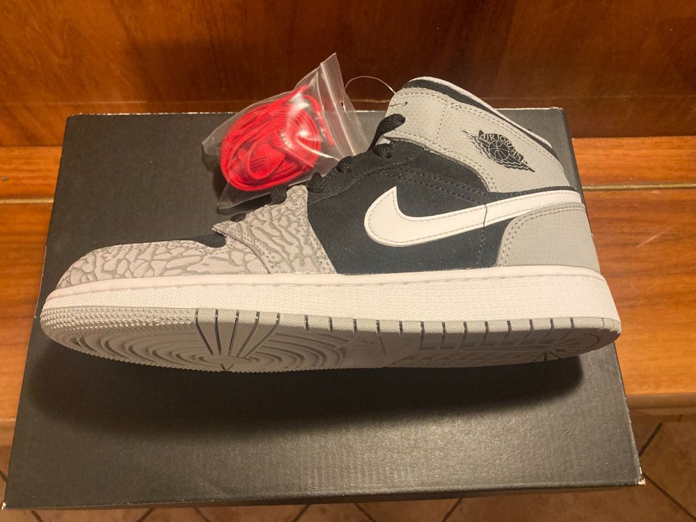Nike Air Jordan 1 Mid SE Elephant Print GS UK 6 EU 39 (Gebraucht) in ...
