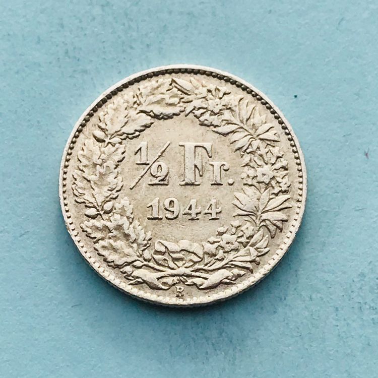 50 Rappen 1944 Silber | Kaufen auf Ricardo