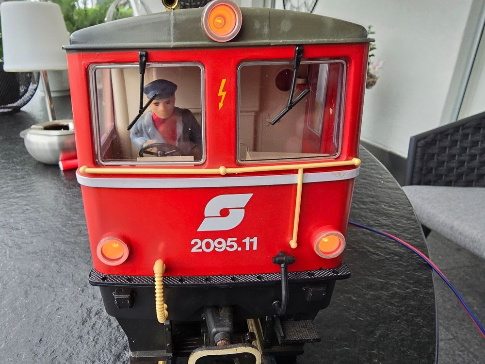 LGB ÖBB GmP mit Diesellok 2095, 1xPersonen-, 2xGüterwagen | Kaufen auf Ricardo