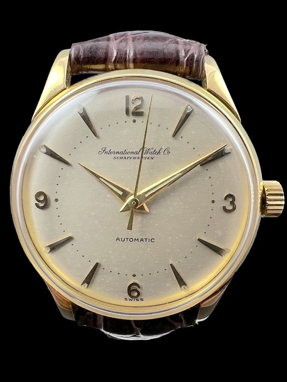 IWC Classic Automatic 18k Gelbgold 34mm Cal.853 *U433 | Kaufen auf Ricardo