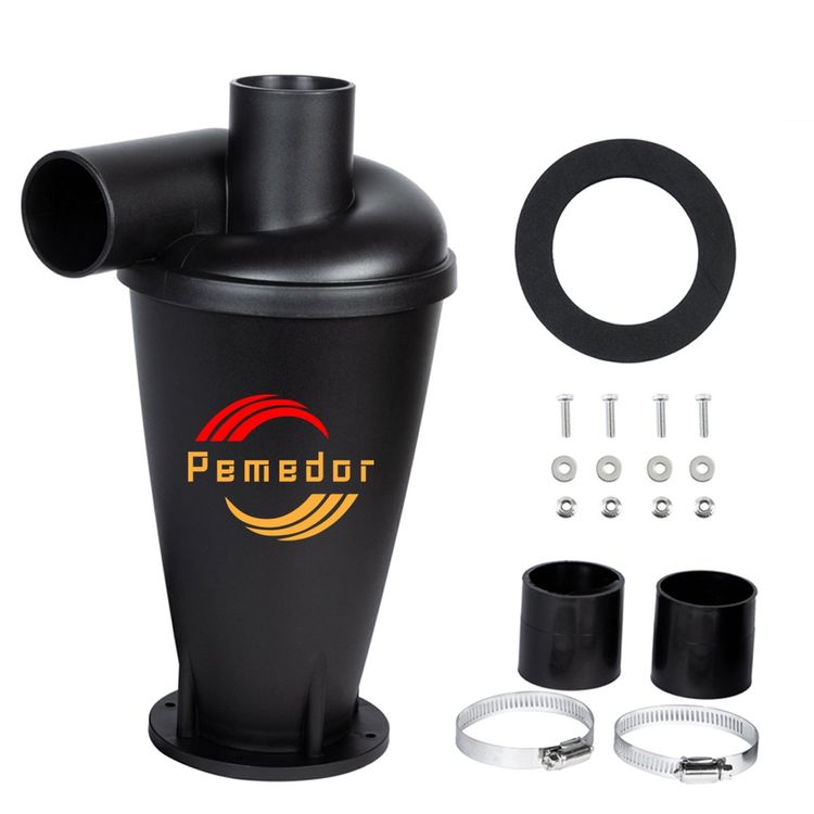 Zyklon Staubabscheider Filter Abscheider - schwarz (Neu und ...