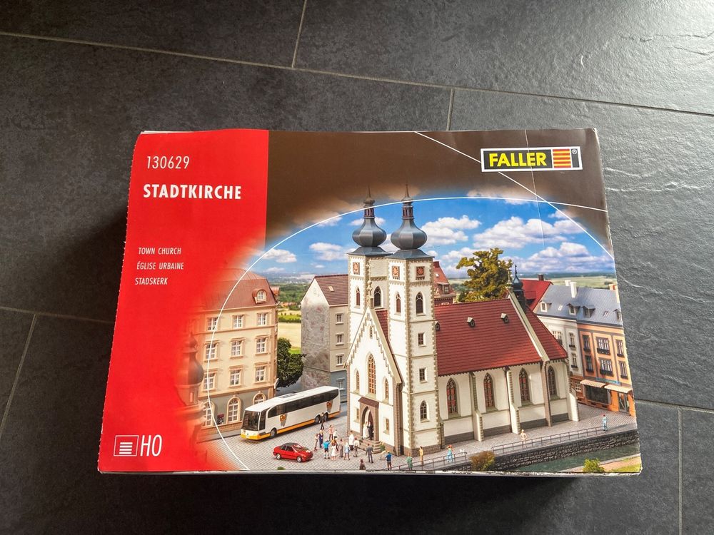 H0 Modelleisenbahngebäude „Stadtkirche“ von Faller | Kaufen auf Ricardo